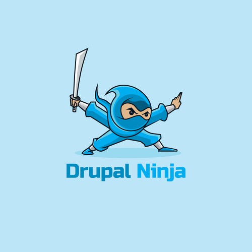 Do You Have Ninja Blood? Design Drupal Ninjas Logo! | Logo design contest