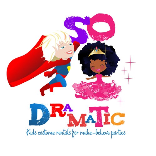 Design a logo for a kids party costume rental business called So ...
