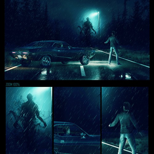 Illustration/Concept Art for horror-thriller feature film ...