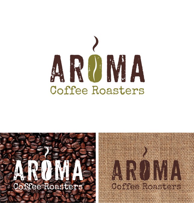 logo for Aroma Coffee Roasters | Logo design contest