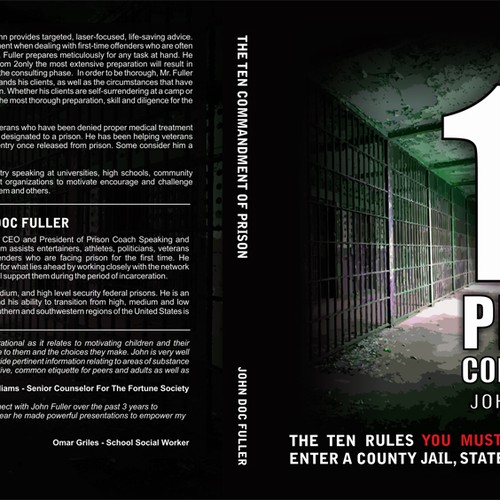 Designs | Create a book cover for a Prison Consultant! | Book cover contest