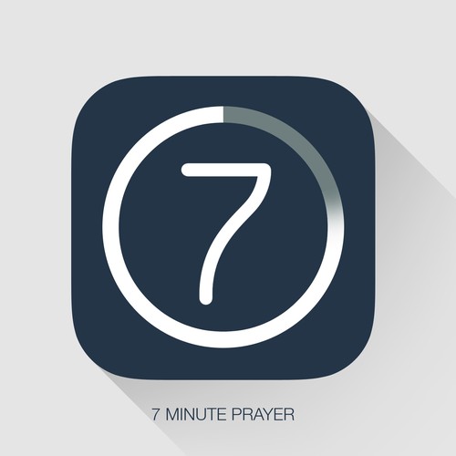 7 Minute Prayer App | Icon or button contest