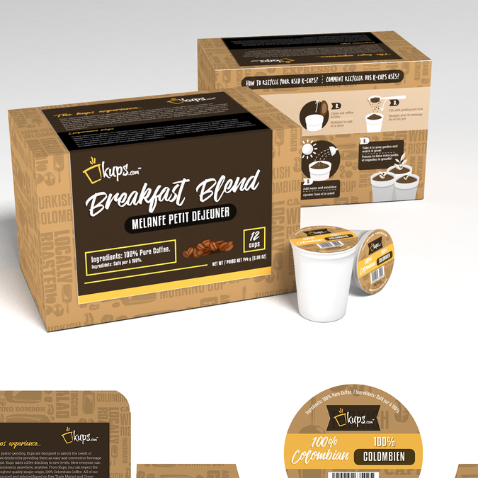 Re Design of some boxes for Coffee | Product packaging contest