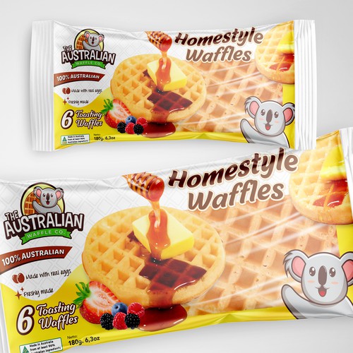 Designs | Waffle Packet Design | Product packaging contest
