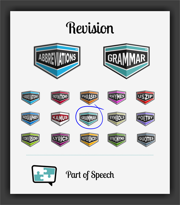 Set of logos/icons for Grammar.com | Icon or button contest