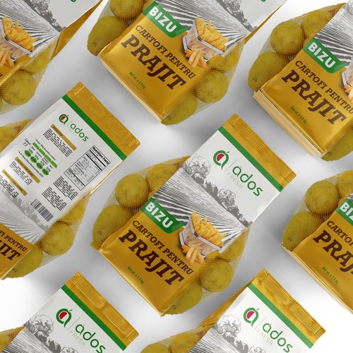 Designs | Packaging design for a new line of special potatoes (2.5kg ...