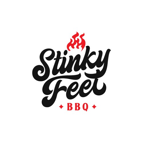 Designs | Stinky Feet BBQ Logo | Logo design contest