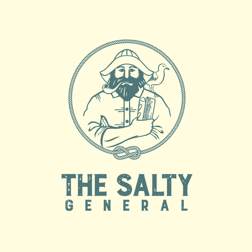 Designs | Salty New England General Store / sandwich shop combining classic text & modern ...