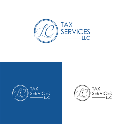 Designs | Monogram style logo for small business tax firm | Logo design ...