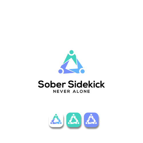 Designs | Design powerful Icon for the Sober Sidekick app | Logo design ...