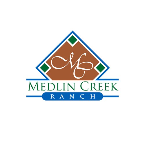 Medlin Creek Ranch logo | Logo & brand identity pack contest