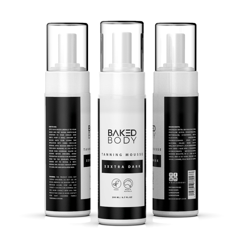 Designs | Bottle Label - Self Tanning Mousse for the Hip/Sexy Woman ...