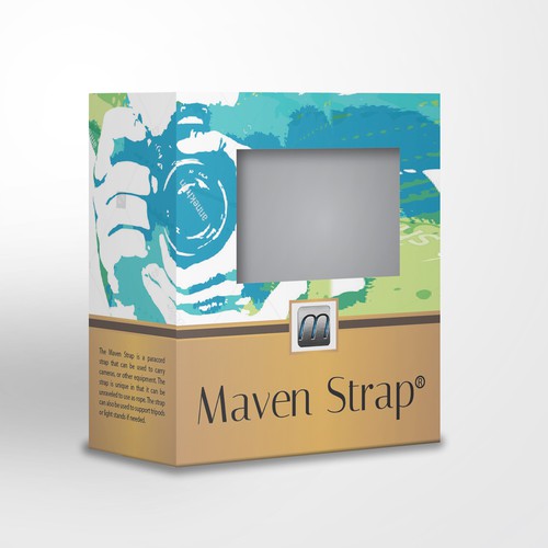 Box Packaging Design for Camera Strap | Product packaging contest