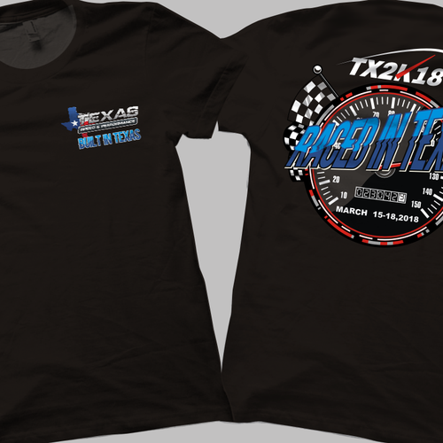 Texas Speed / Texas 2k Racing Event Shirt | T-shirt contest