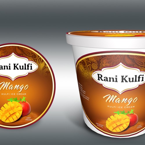 Designs | Rani Kulfi Ice Cream needs a new product label | Product ...