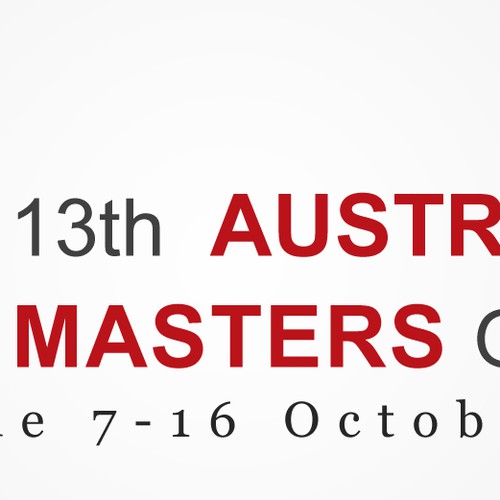 Get in the Game! Logo Needed for 2011 Australian Masters Games | Logo ...