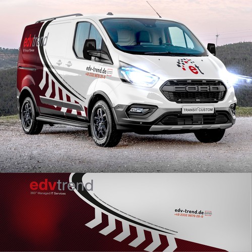 Designs | Gestalte die Folierung unserer neuen Ford Transit Custom 280 ...