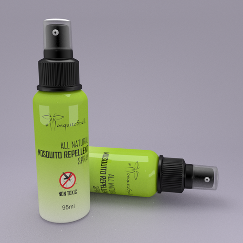 Please Create a Label of a ALL Natural Mosquito Repellent Spray ...