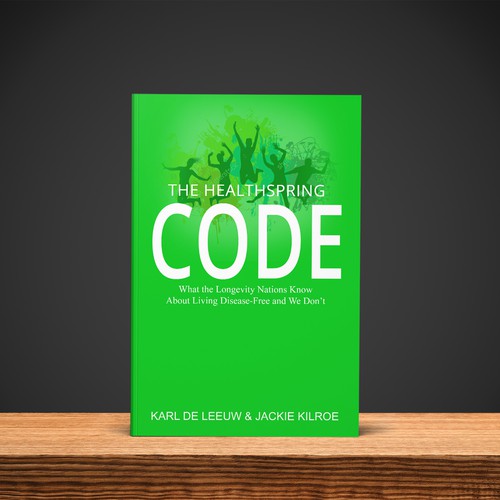 Design book cover for "The Healthspring Code" | Book cover contest