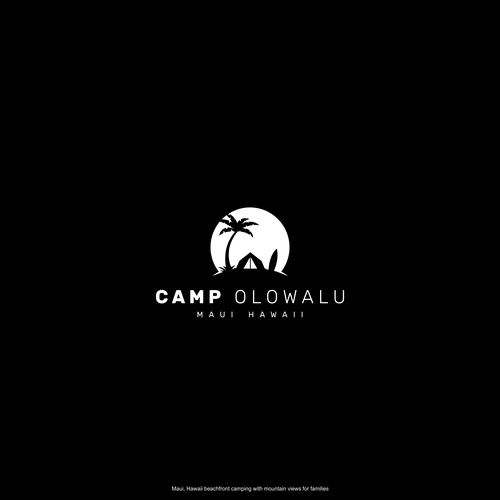 Designs | Island Beach Camping - simple, clean, modern logo needed ...