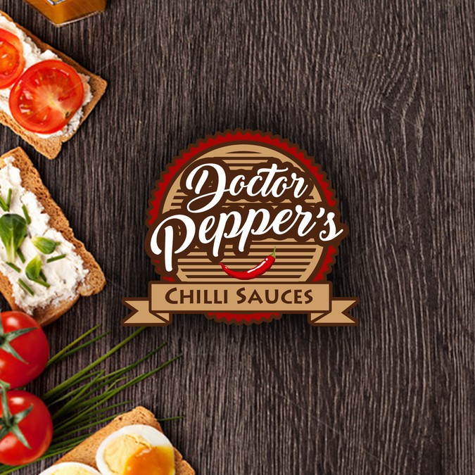 Design my chilli sauce logo | Logo design contest
