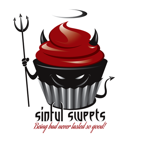Create a devilish logo for a bakery called Sinful Sweets! | Logo design ...