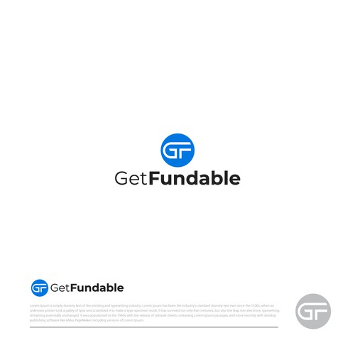 Designs | GF - GF Fundable! Logo | Logo design contest