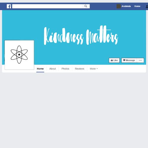 Easy Facebook Page cover for Kindness Matters ! | Facebook cover contest