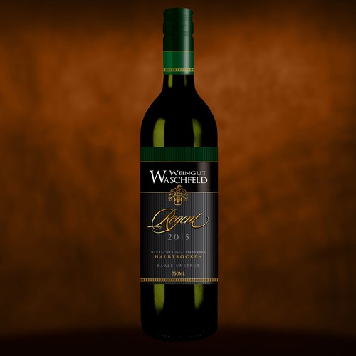 Design a new modern, classy red wine label | Product label contest