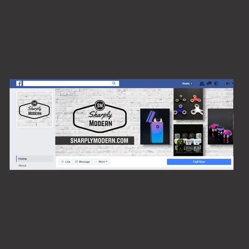 Design a Facebook Cover photo for an e-commerce website | Facebook ...