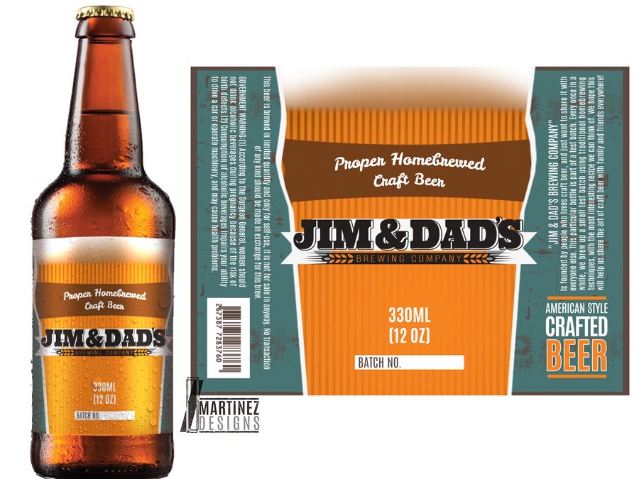 Craft Beer Label for Our Test Batches | Product label contest