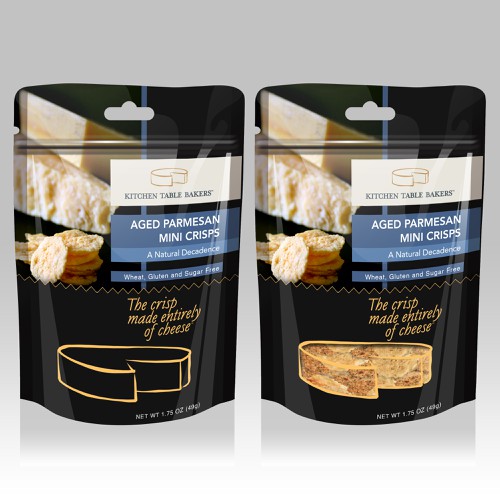 Designs | Create packaging for challenging awesome Parmesan Crisps ...
