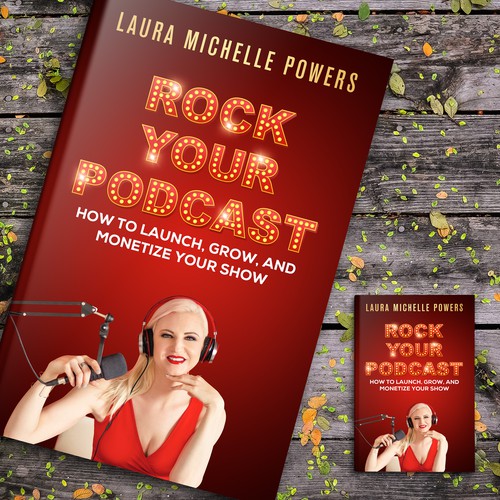 Designs | Podcast Book Cover - Rock Your Podcast | Book cover contest