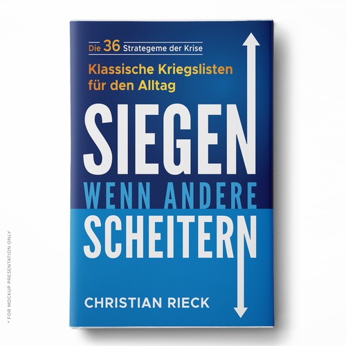 Designs | Emblematic cover for a book about the use of war tactics in ...