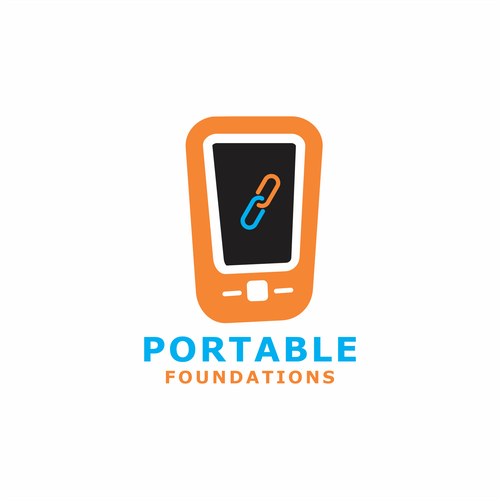 Create a logo for mobile app company Portable Foundations | Logo design ...