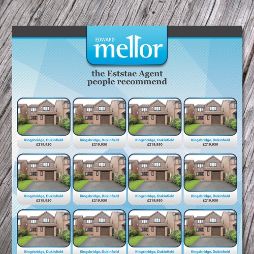 Designs | State of the Art newspaper advert design for Estate Agent ...