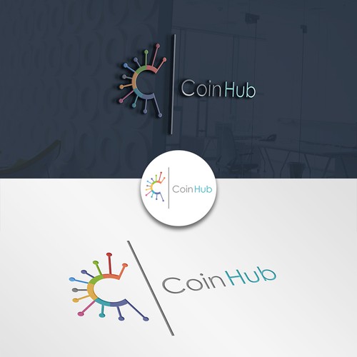 Create a futuristic yet captivating logo for a crypto currency trading ...