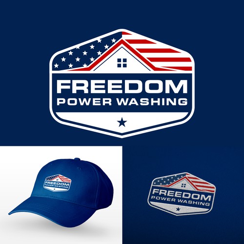 Designs | Design a Bold and Patriotic Logo for Freedom Power Washing ...
