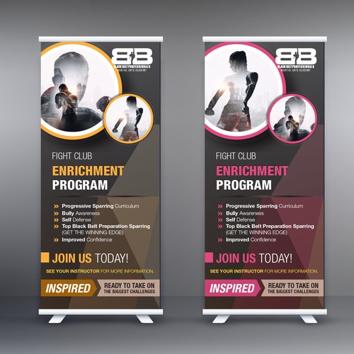 FIGHT CLUB BANNER | Signage contest