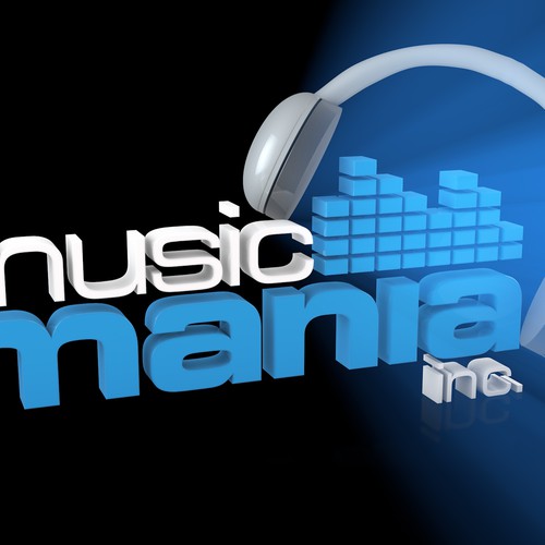 Music Mania 3D logo design | Other business or advertising contest