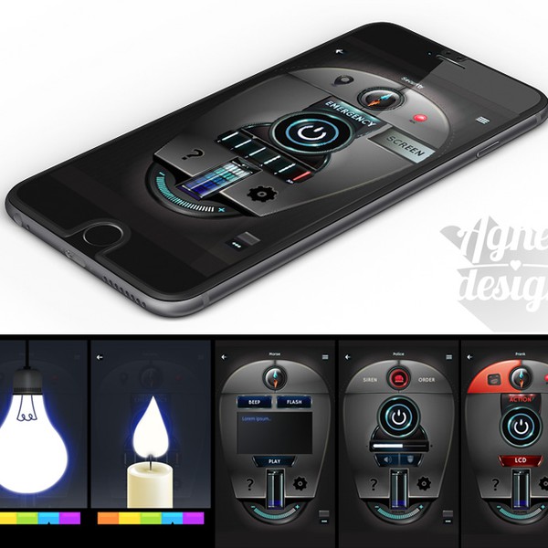 Disk space fan ui design | App design contest | 99designs