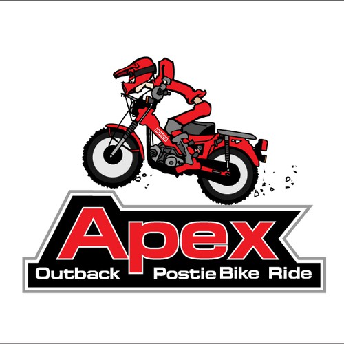 Logo for Charity Fundraiser on Honda CT110 "Postie" Bikes | Logo design ...