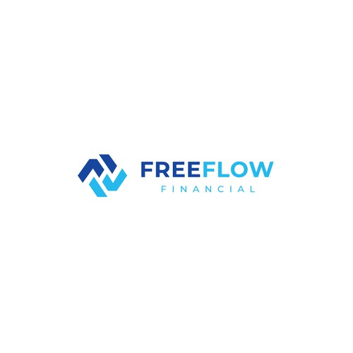 Designs | Financial logo evoking themes of "flowing, movement" that is ...