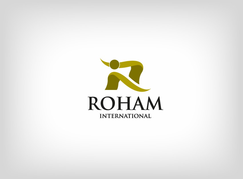 Roham International - Edgy, Creative Logo for Marketing Firm | Logo ...