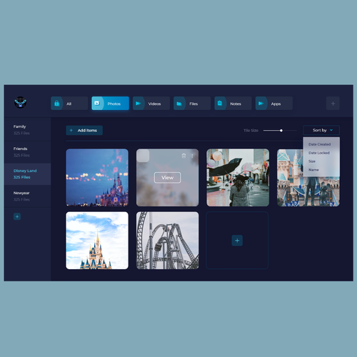 Design a beautiful "Dark-mode" UI for simple Mac app | App design contest