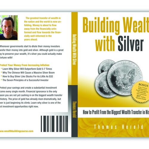 Book Cover - Building Wealth with Silver | Print or packaging design ...