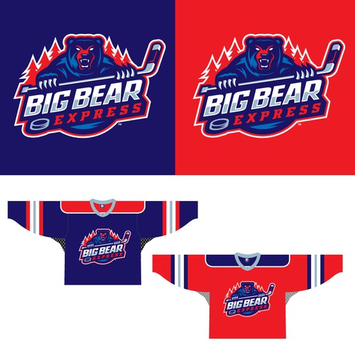 Big Bear Express Hockey Team Logo | Logo design contest