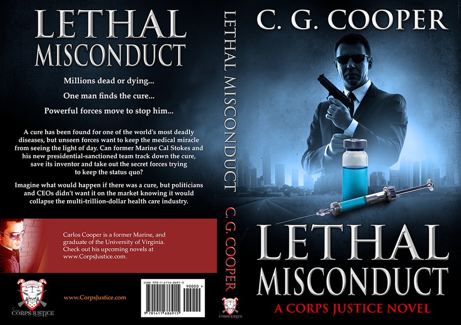 Design a Political / Military Thriller Book Cover For Popular Series ...