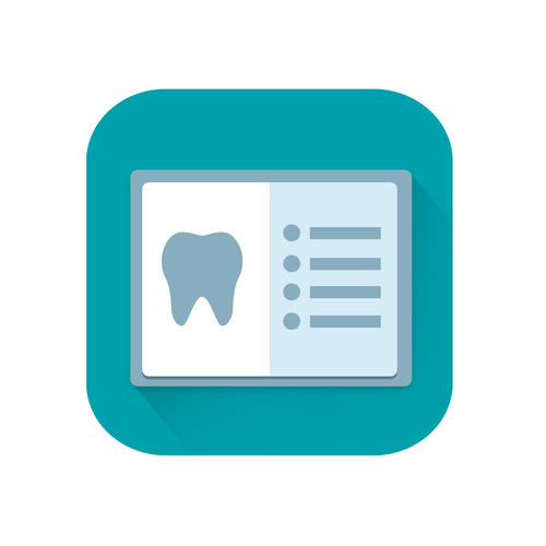 Mobile App icon to be a smart dental assistant for dentist | Icon or ...