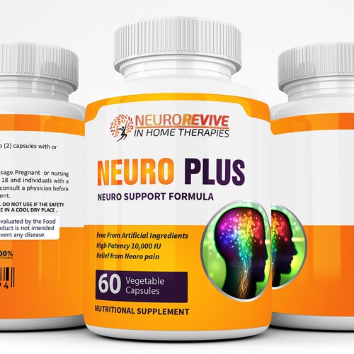 Design nutrition supplement label for new product | Product label contest